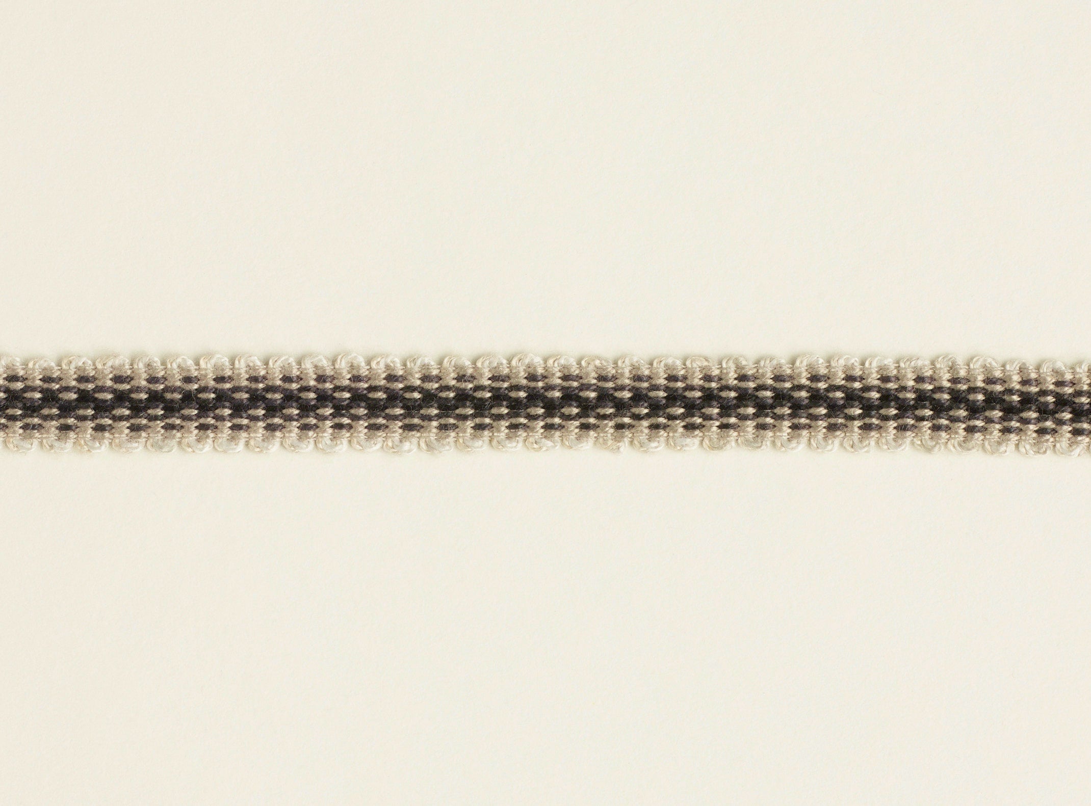 10mm Straight Edge Braid - Black Grey – Wells Abbott | To The Trade
