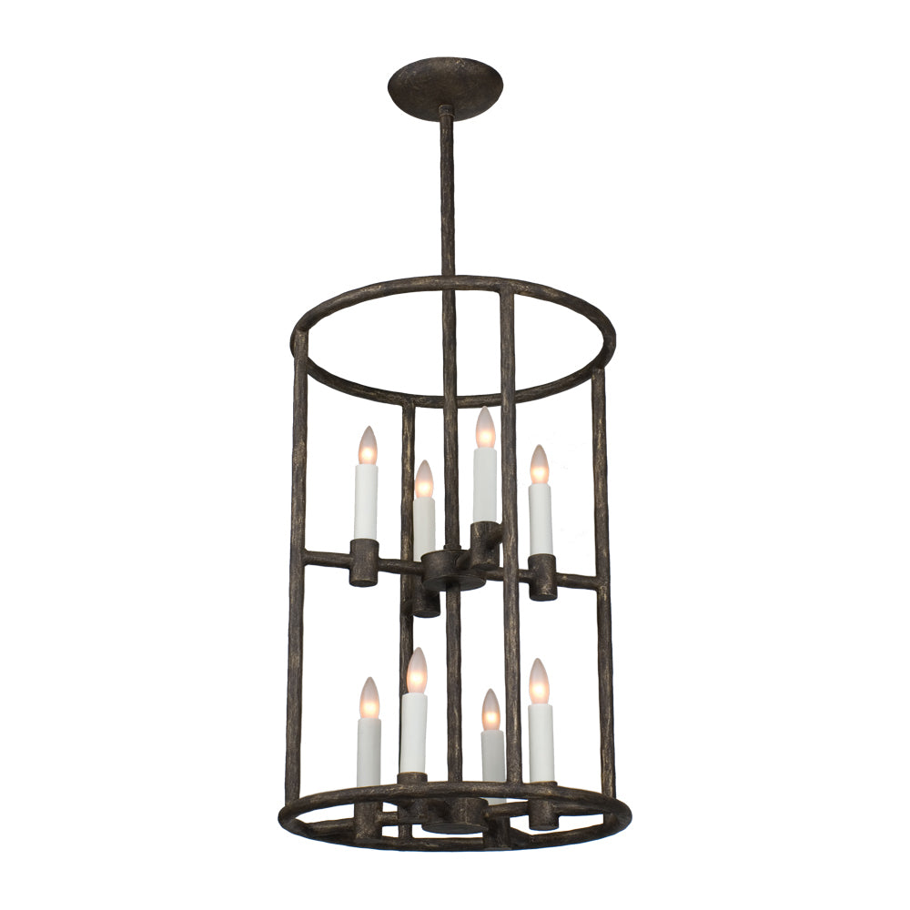 Margot 8 Light Lantern - Venetian Plaster – Wells Abbott | To The Trade
