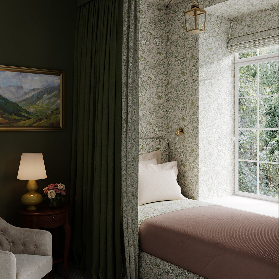 Edna Wallpaper - Spring Buds – Wells Abbott | To The Trade