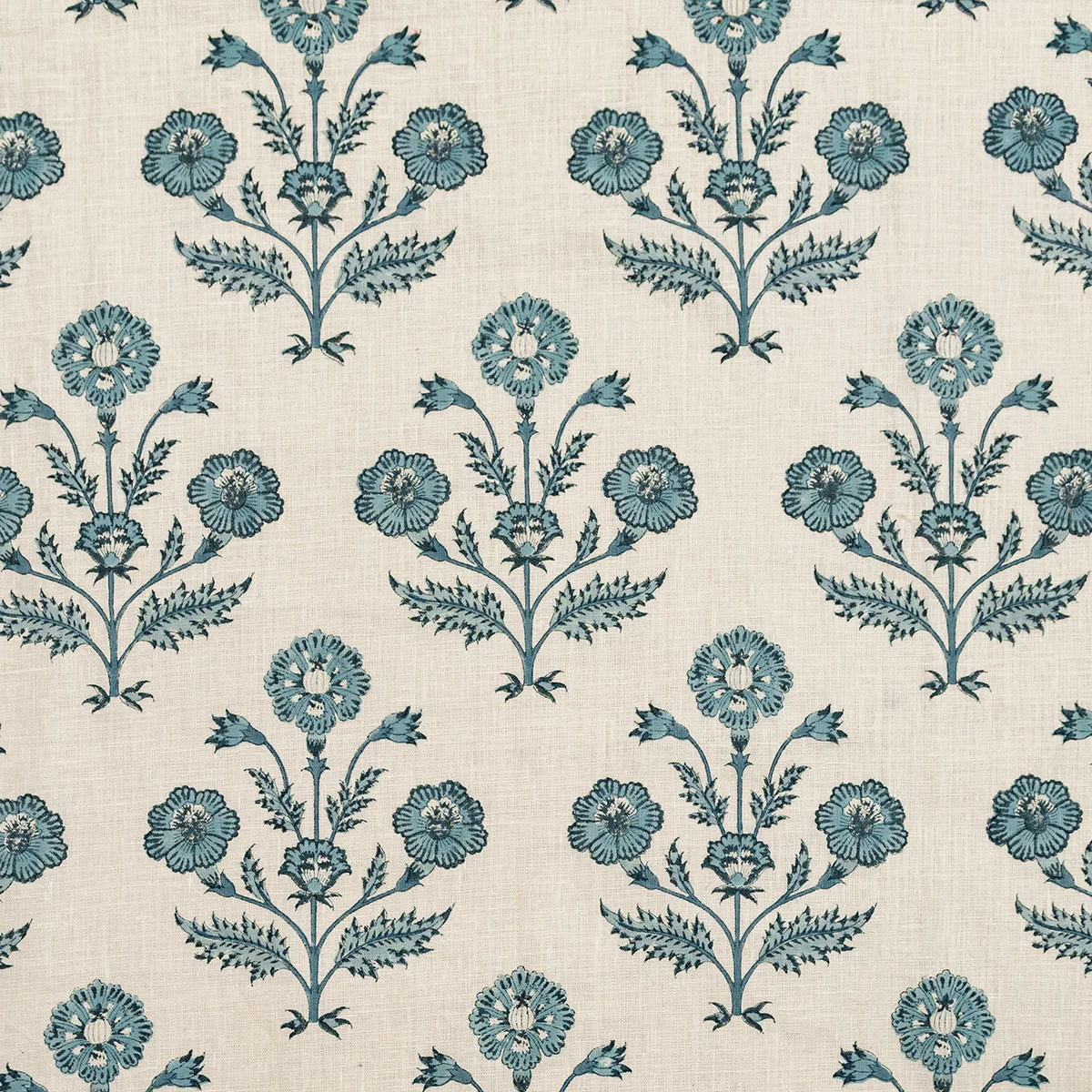 Indian Poppy - Navy / Iris – Wells Abbott | To The Trade