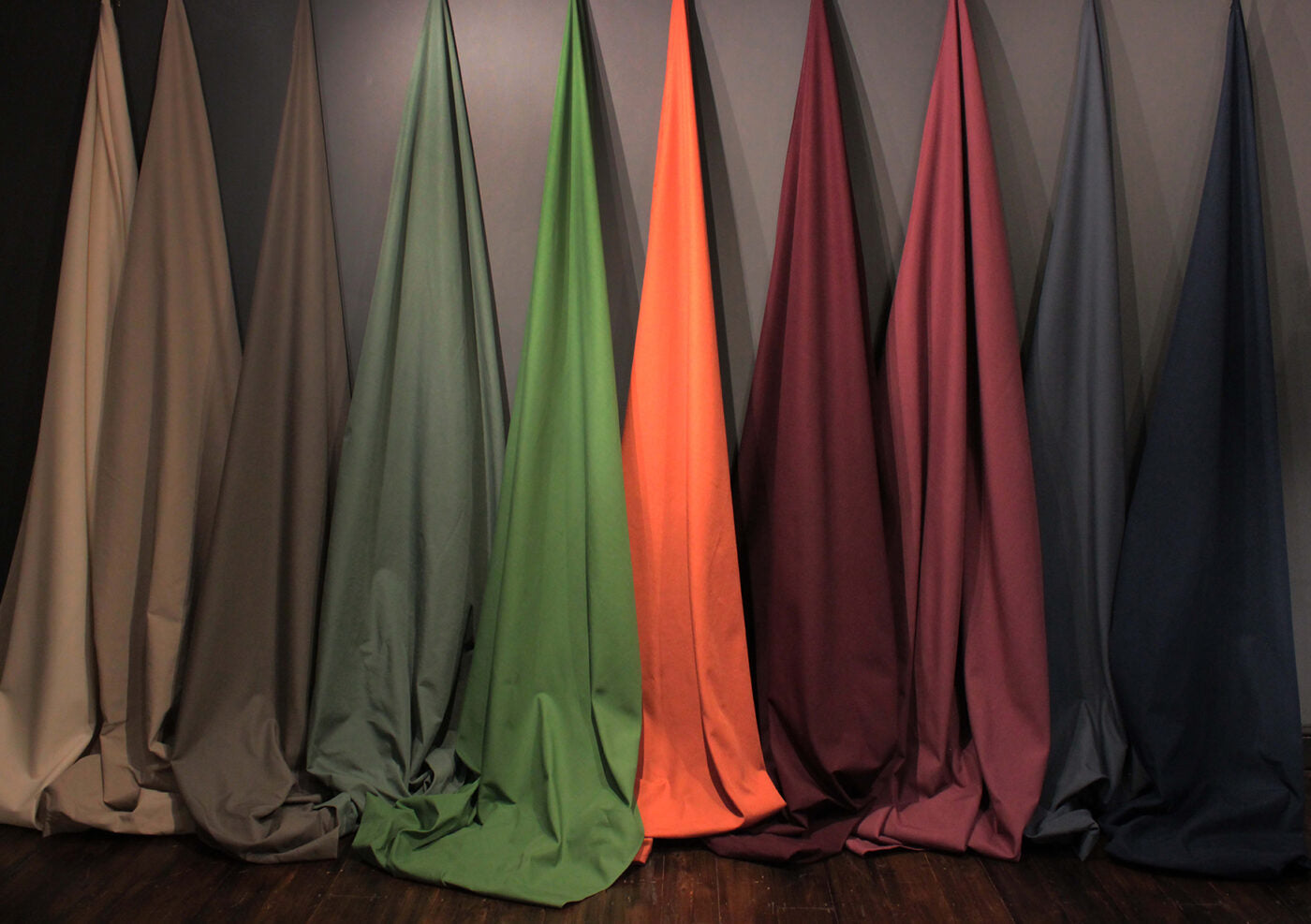 Wool Camlet - Grape – Wells Abbott | To The Trade