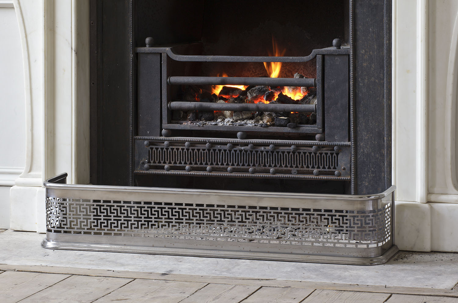 Greek Key Fender - Steel – Wells Abbott | To The Trade