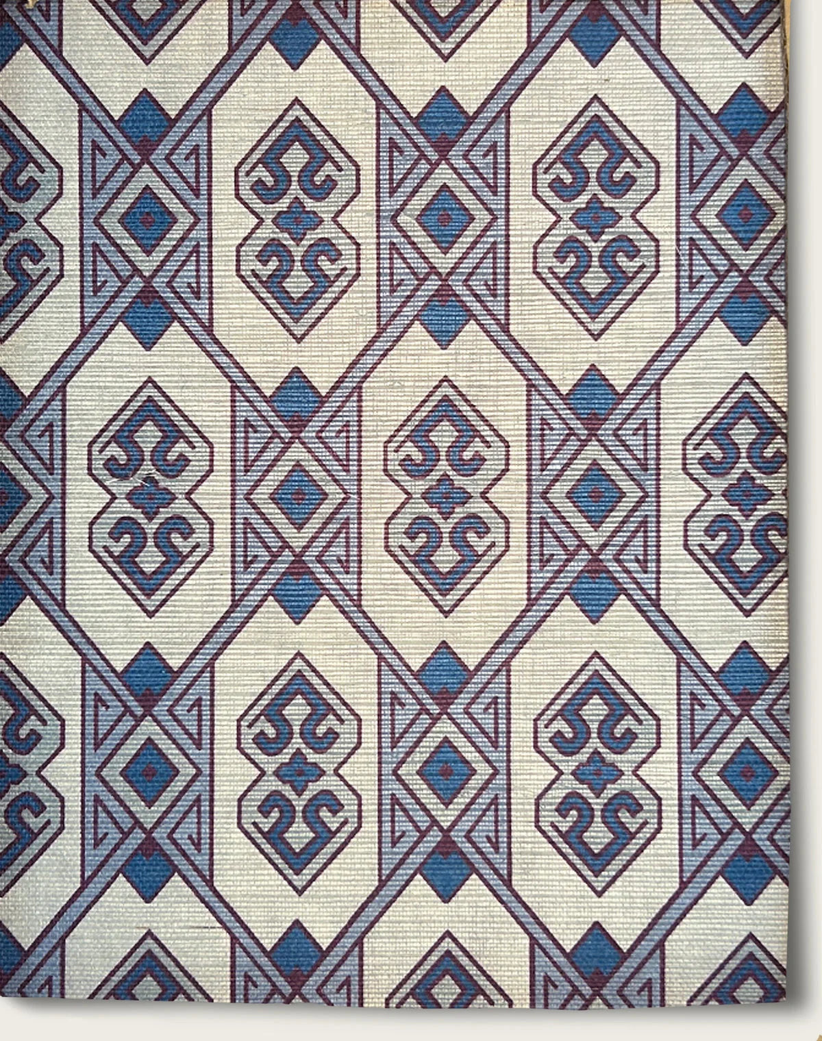 Stained Glass Wallpaper - Lapis – Wells Abbott | To The Trade